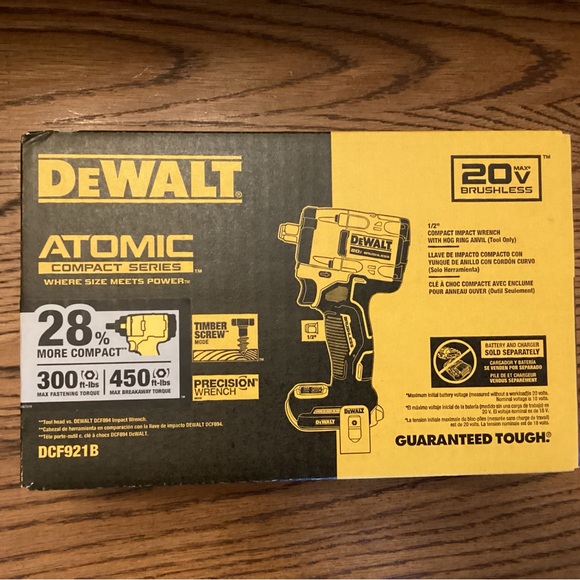 Dewalt | Other | New Sealed Dewalt Atomic 2 Compact Impact Wrench Tool ...
